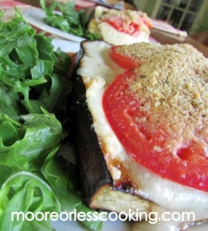 Chianti Eggplant Chicken Parmesan - Moore or Less Cooking