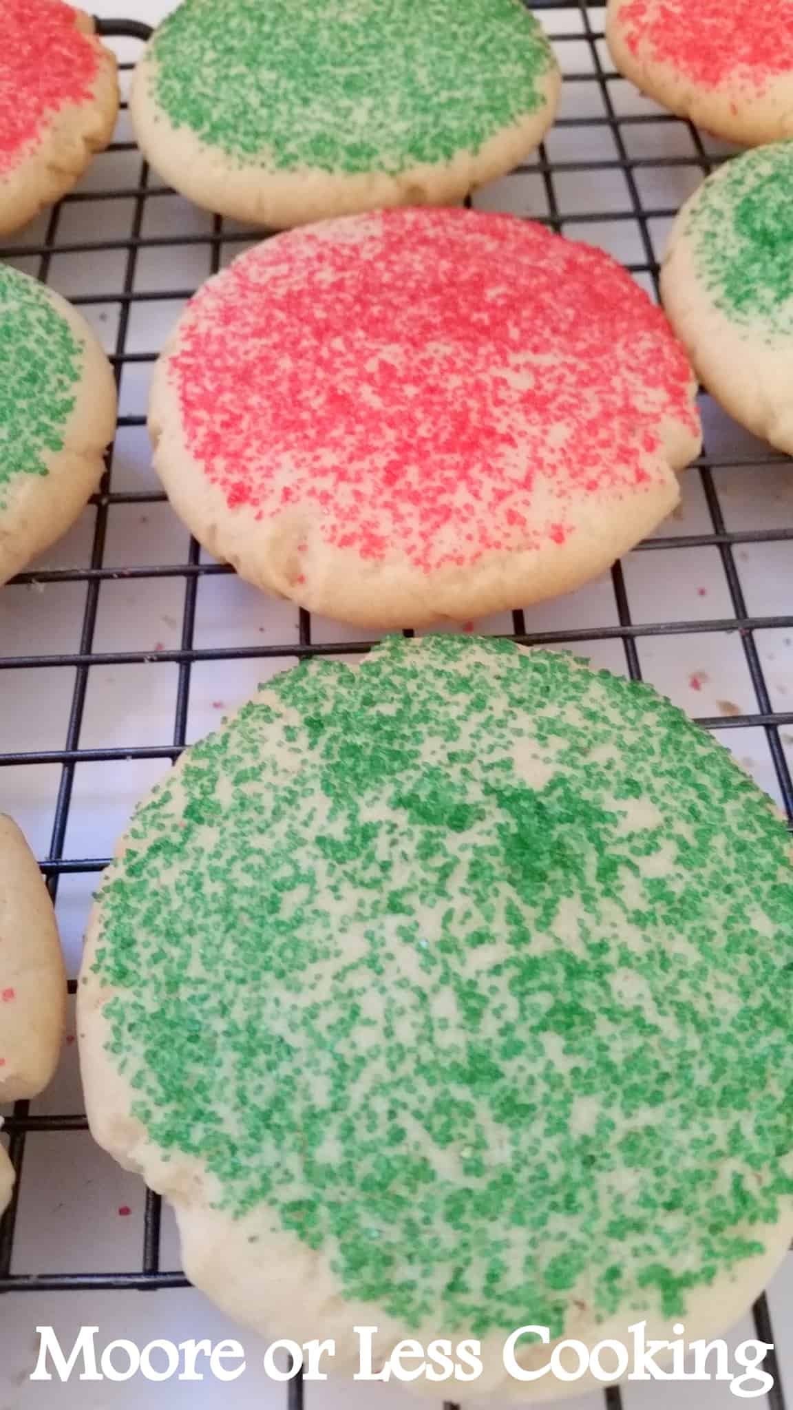 Nana's Sugar Cookies & Video - Moore or Less Cooking