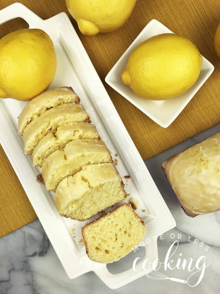 CopyCat Starbucks Mini Lemon Loaves & VIDEO - Moore or Less Cooking