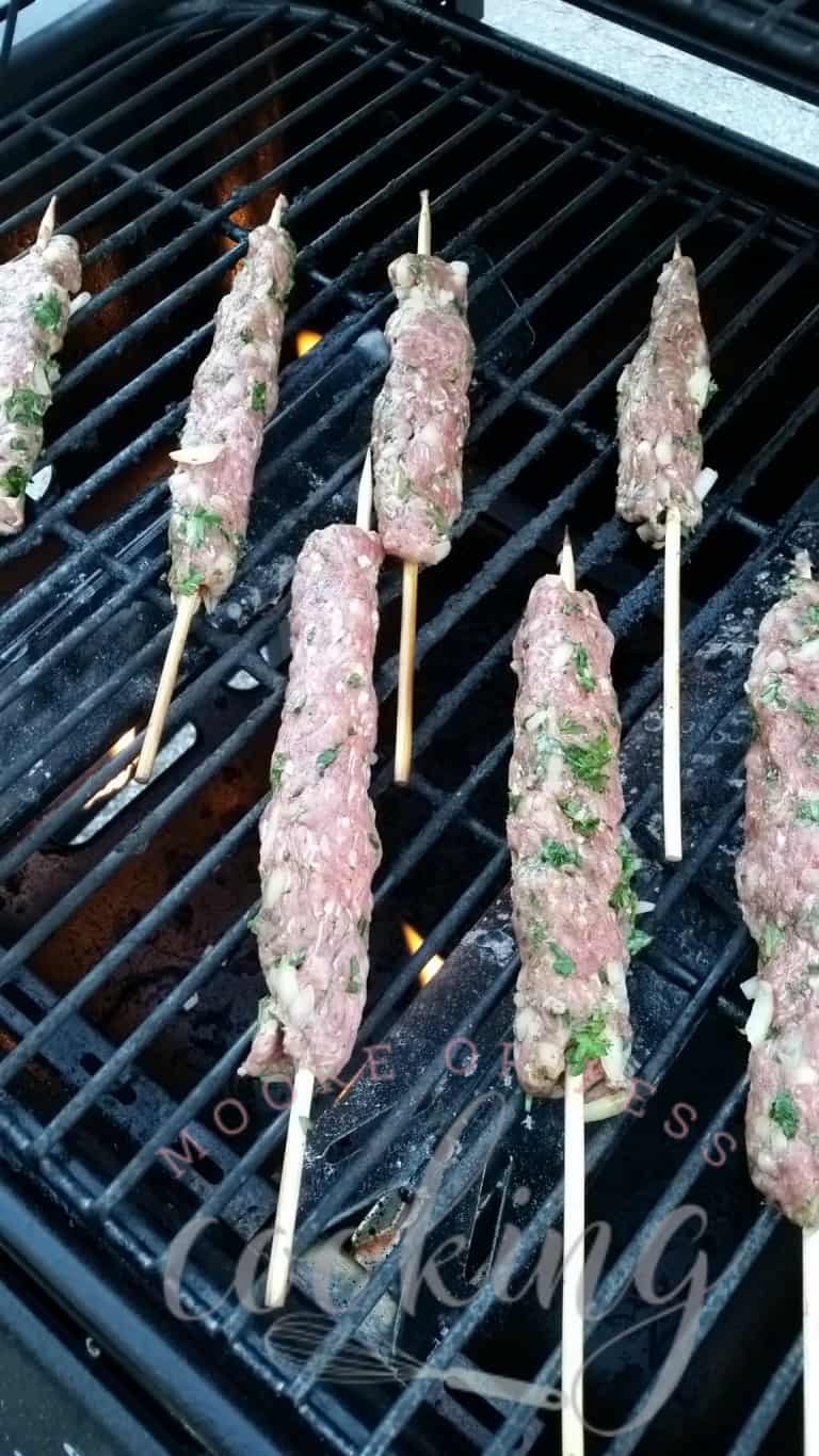 Grilled Kafta Kebabs and a Cookbook Review - Moore or Less Cooking