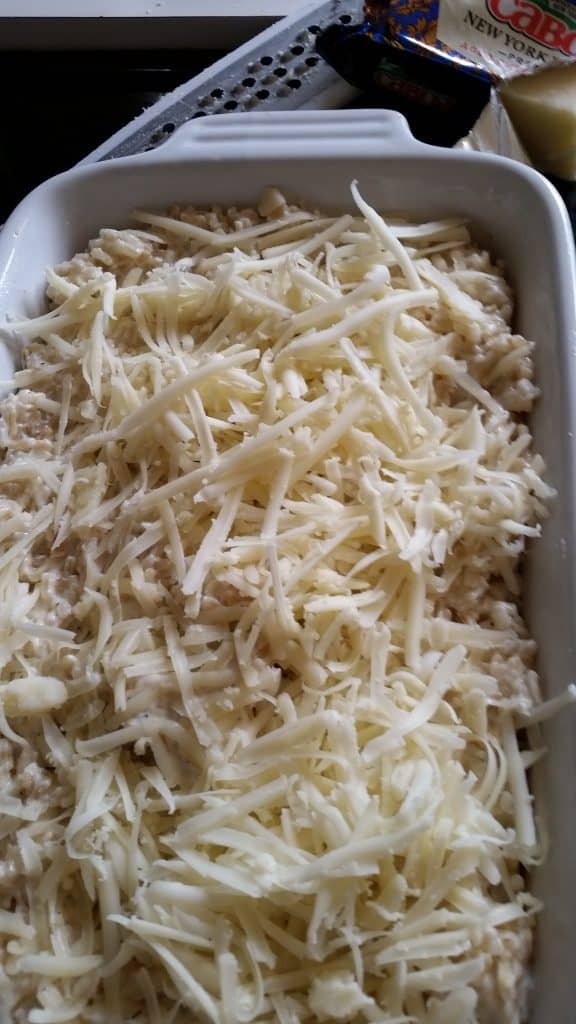 Cheesy Rice - Moore or Less Cooking