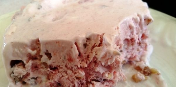 Frozen Champagne Salad #SundaySupper - Moore or Less Cooking