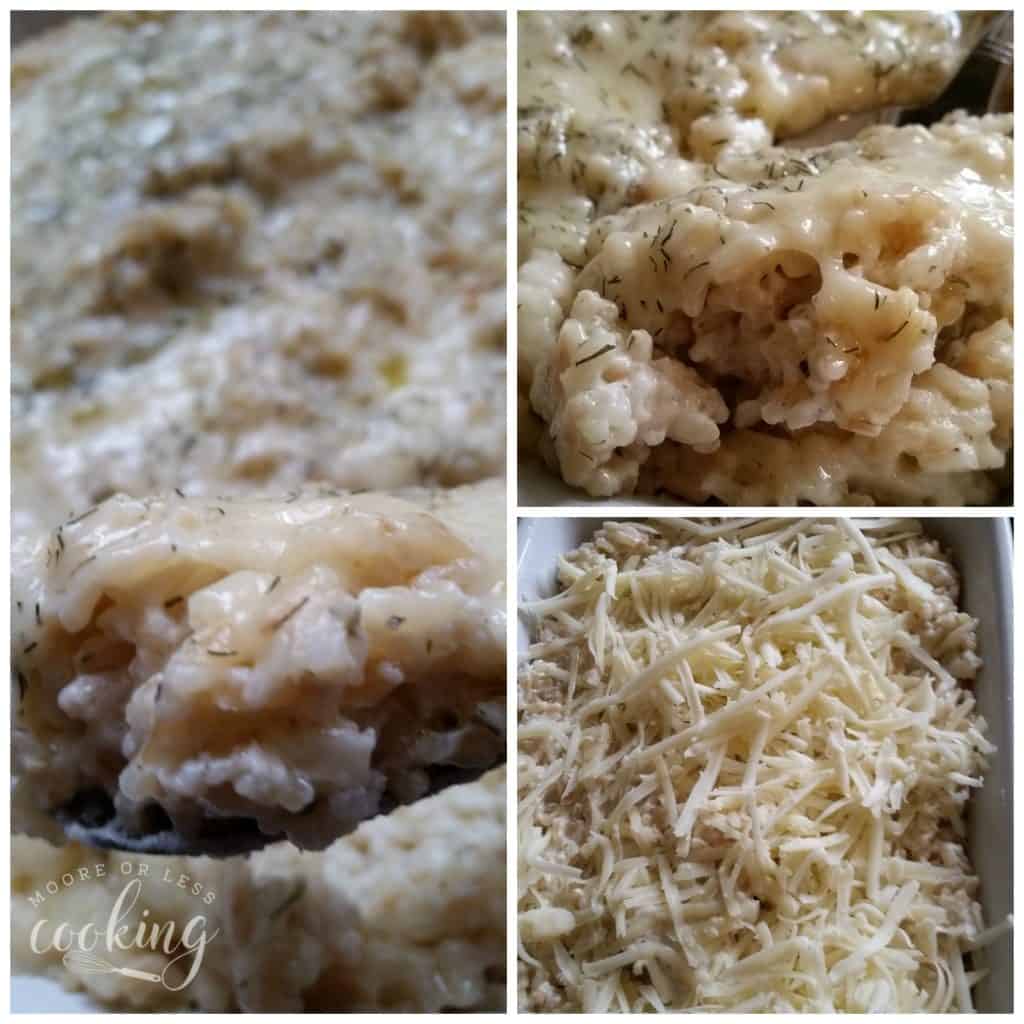 Cheesy Rice - Moore or Less Cooking
