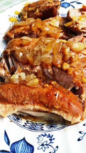 Slow Cooker Coca-Cola BBQ Ribs - Moore or Less Cooking