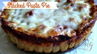 Stacked Pasta Pie and a Giveaway! - Moore or Less Cooking