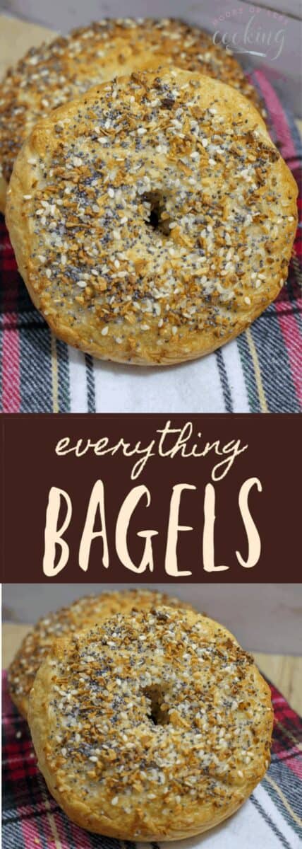 Everything Bagels - Moore or Less Cooking