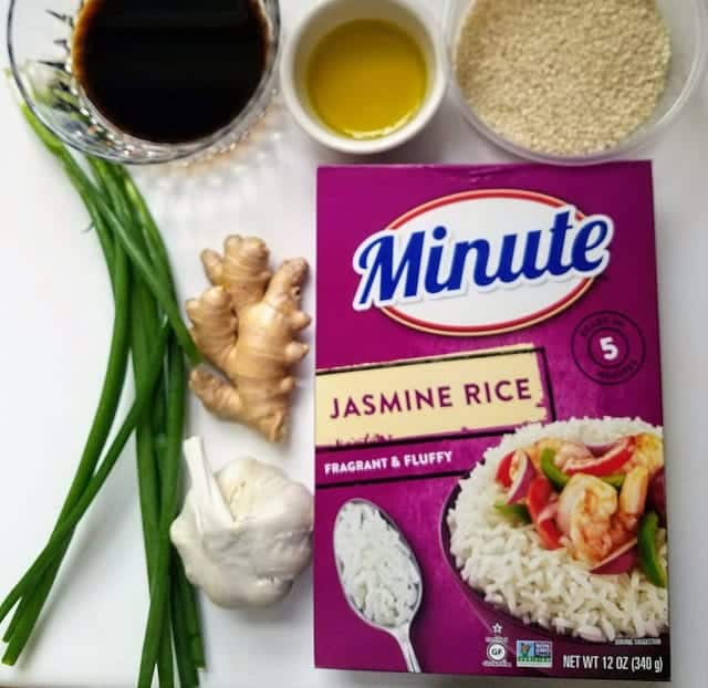 Ginger Soy Chicken over Jasmine Rice - Moore or Less Cooking