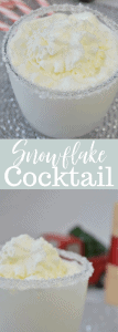 Snowflake Cocktail - Moore or Less Cooking