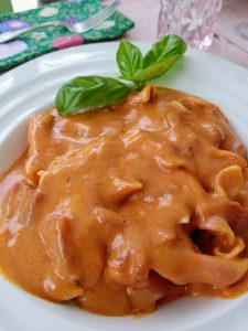 Creamy Rosa Pasta Sauce - Moore or Less Cooking