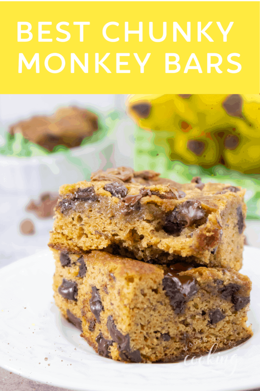 Best Chunky Monkey Bars - Moore or Less Cooking
