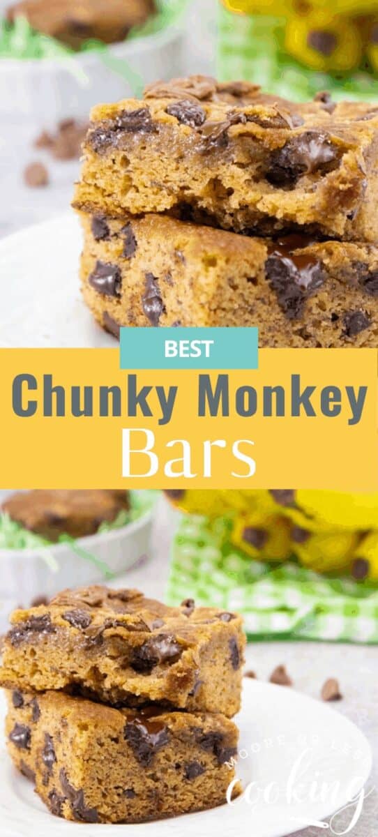Best Chunky Monkey Bars - Moore or Less Cooking