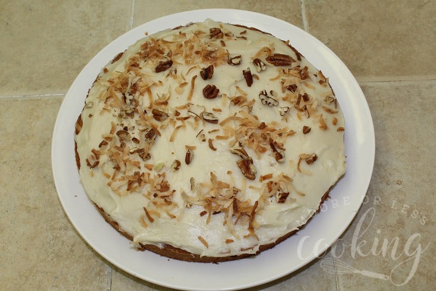 Best Italian Cream Cake - Moore or Less Cooking