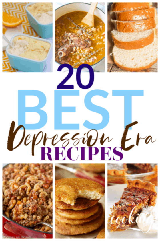 20 Best Depression Era Recipes Ever - Moore or Less Cooking