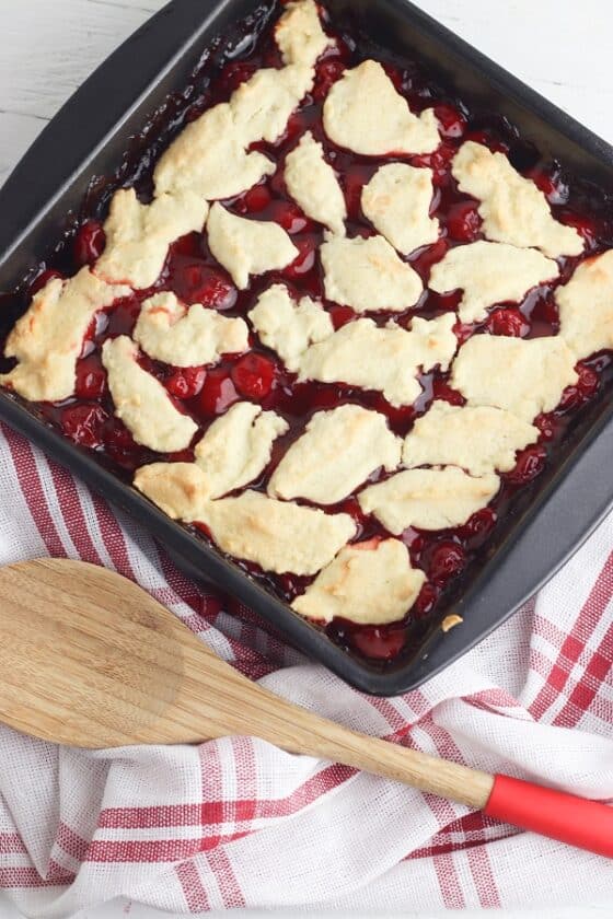 Quick and Easy Cherry Pie Bars - Moore or Less Cooking