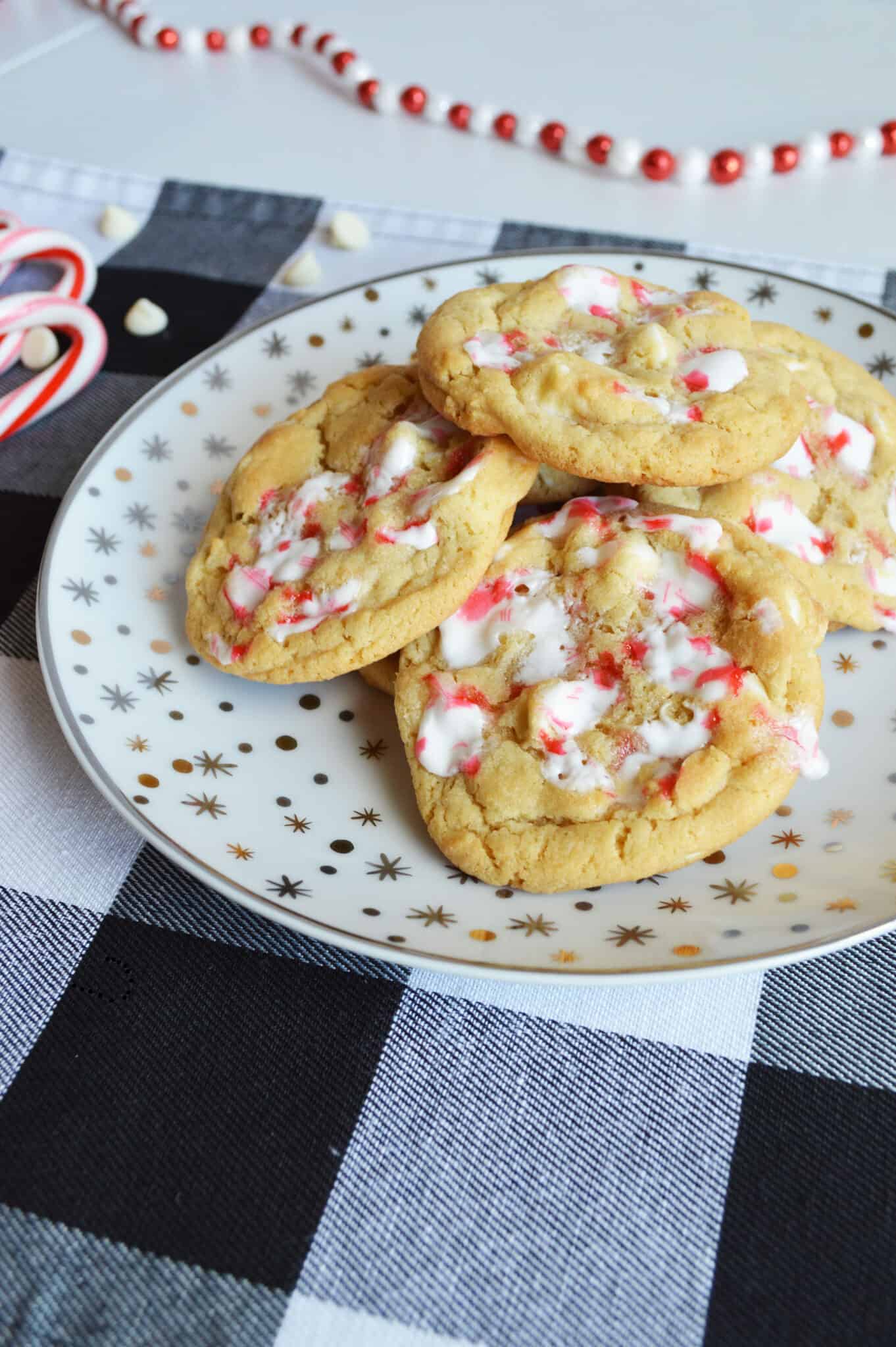 Candy Cane Cookies - Moore or Less Cooking