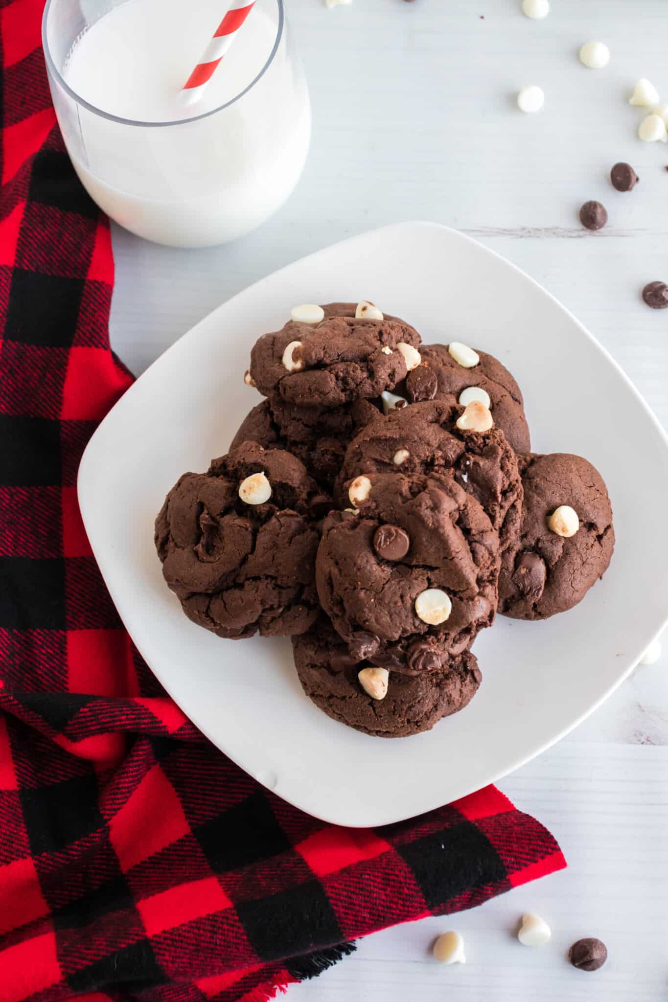 Triple Chocolate Cookies - Moore or Less Cooking