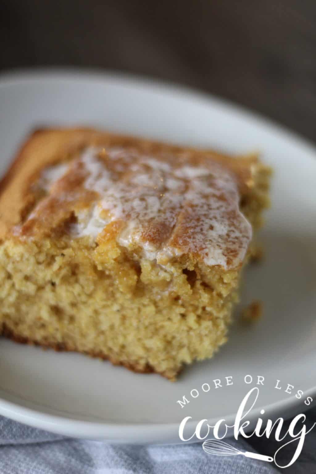 Easy Homemade Cornbread (+Video) - Moore or Less Cooking