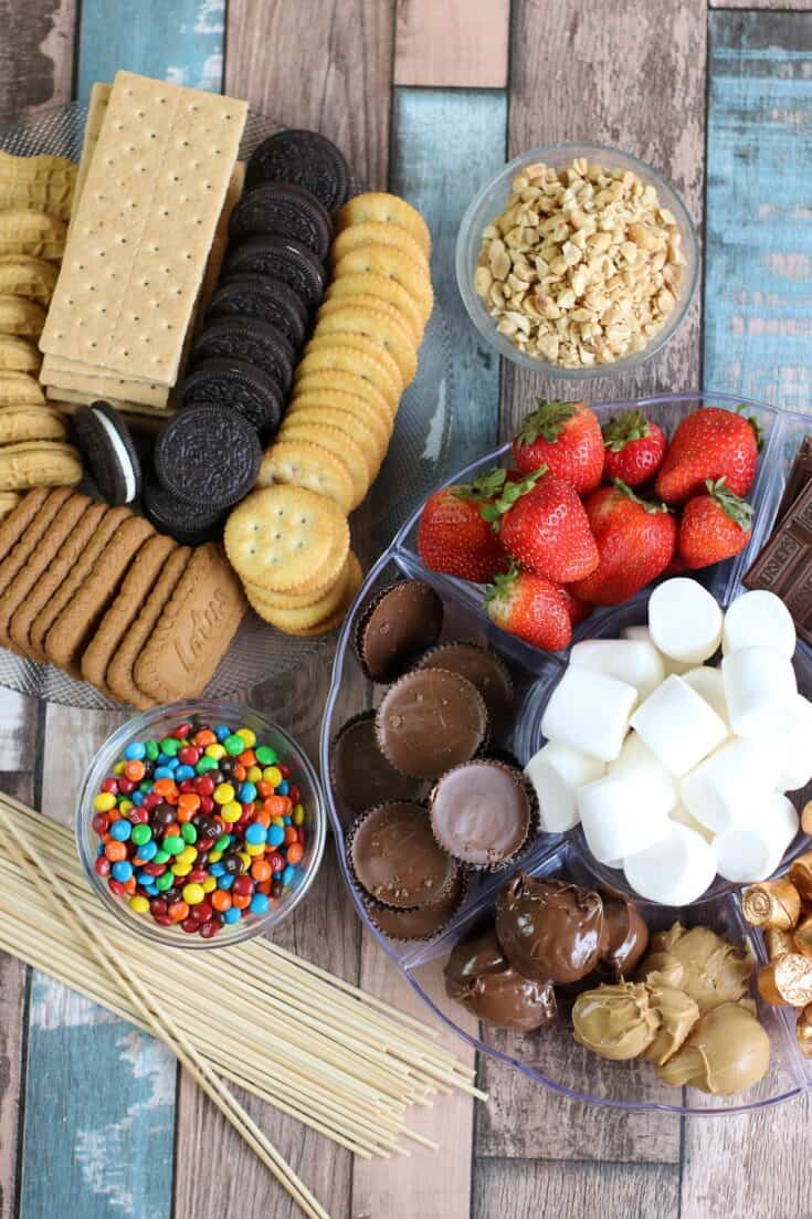 Build Your Own S’mores Board - Moore or Less Cooking