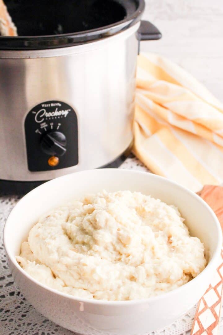 Best Slow Cooker Mashed Potatoes & Video - Moore or Less Cooking