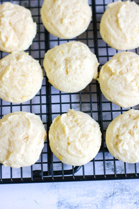 Easy Lemon Cookies - Moore or Less Cooking
