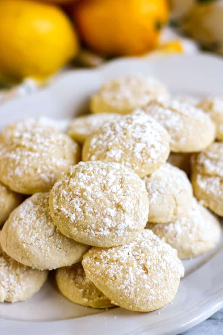 Easy Lemon Cookies - Moore or Less Cooking