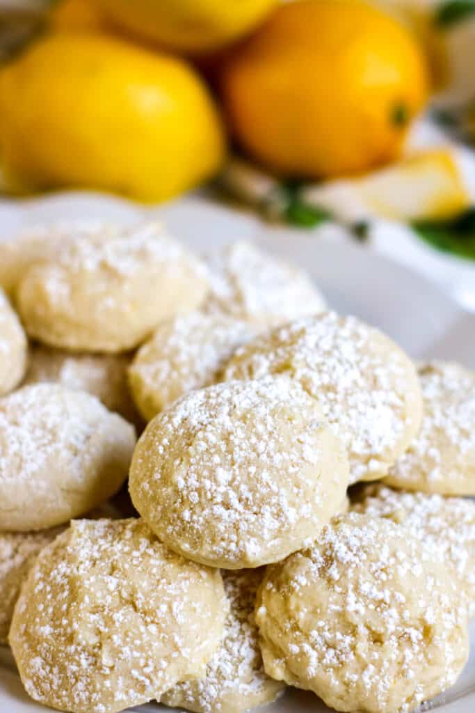 Easy Lemon Cookies - Moore or Less Cooking