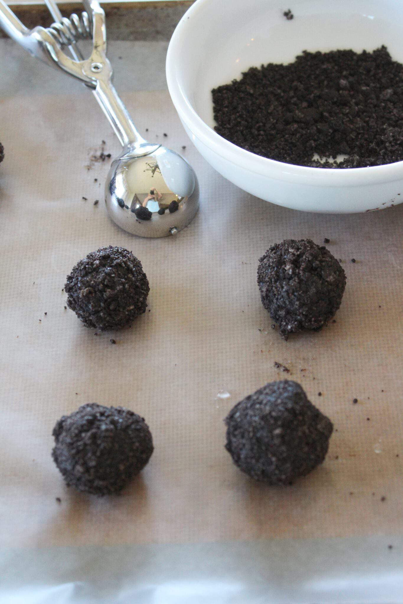 Oreo Spider Bites - Moore or Less Cooking
