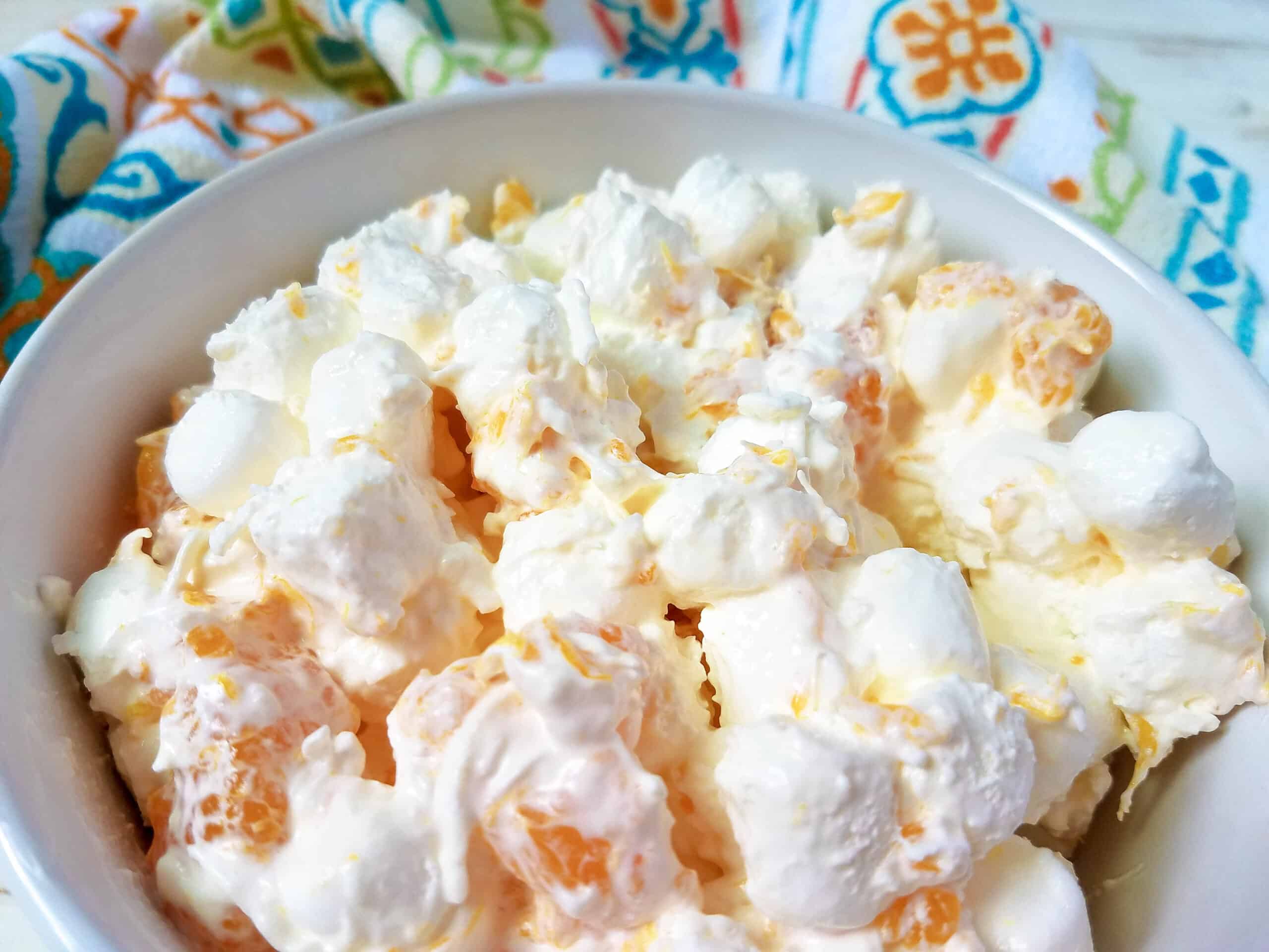 Mandarin Marshmallow Fluff - Moore or Less Cooking