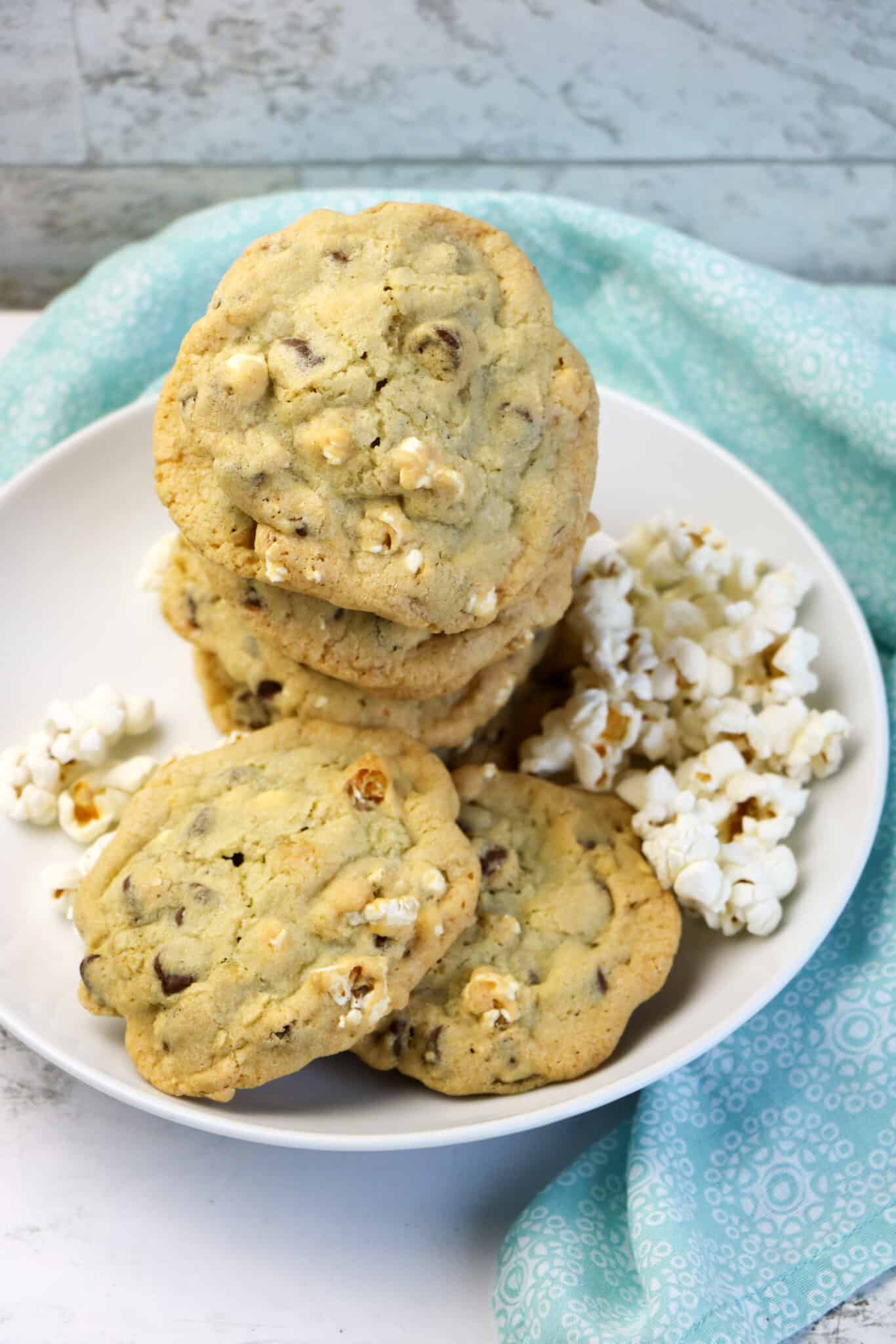 Popcorn Cookies - Moore or Less Cooking
