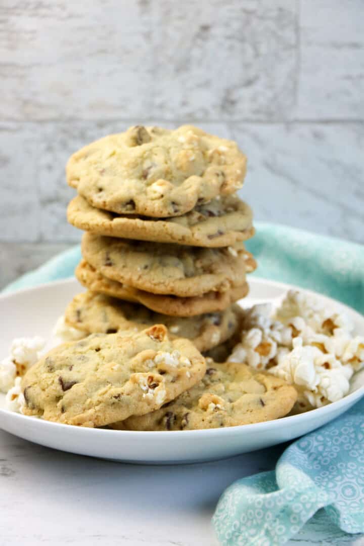 Popcorn Cookies - Moore or Less Cooking