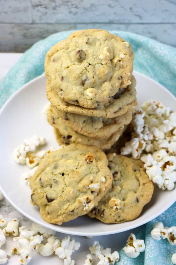 Popcorn Cookies - Moore or Less Cooking