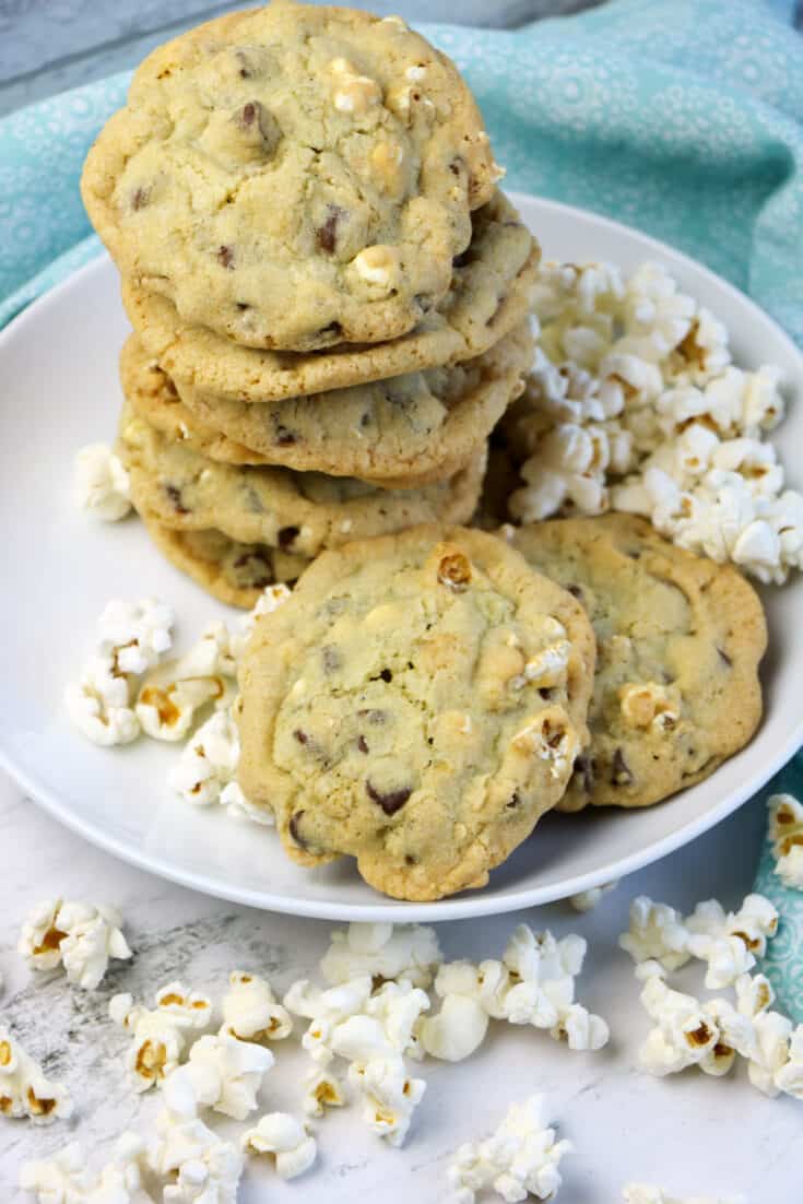 Popcorn Cookies - Moore or Less Cooking