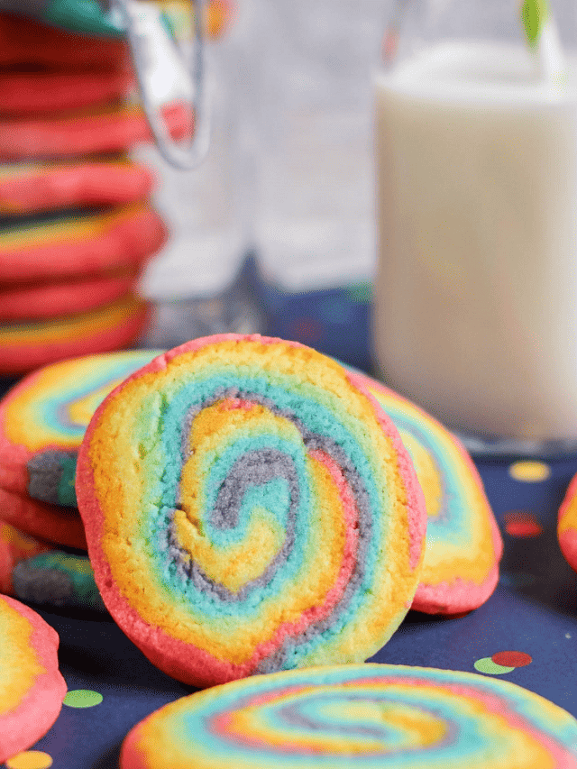Rainbow Swirl Cookies Story - Moore or Less Cooking