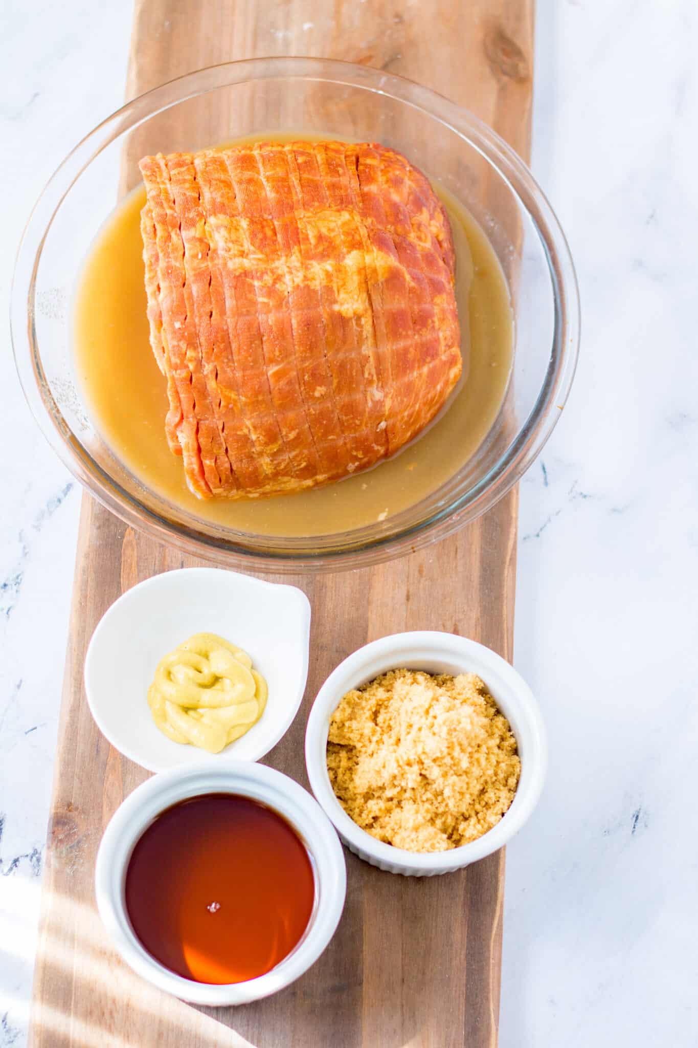 Crock Pot Spiral Ham - Moore or Less Cooking