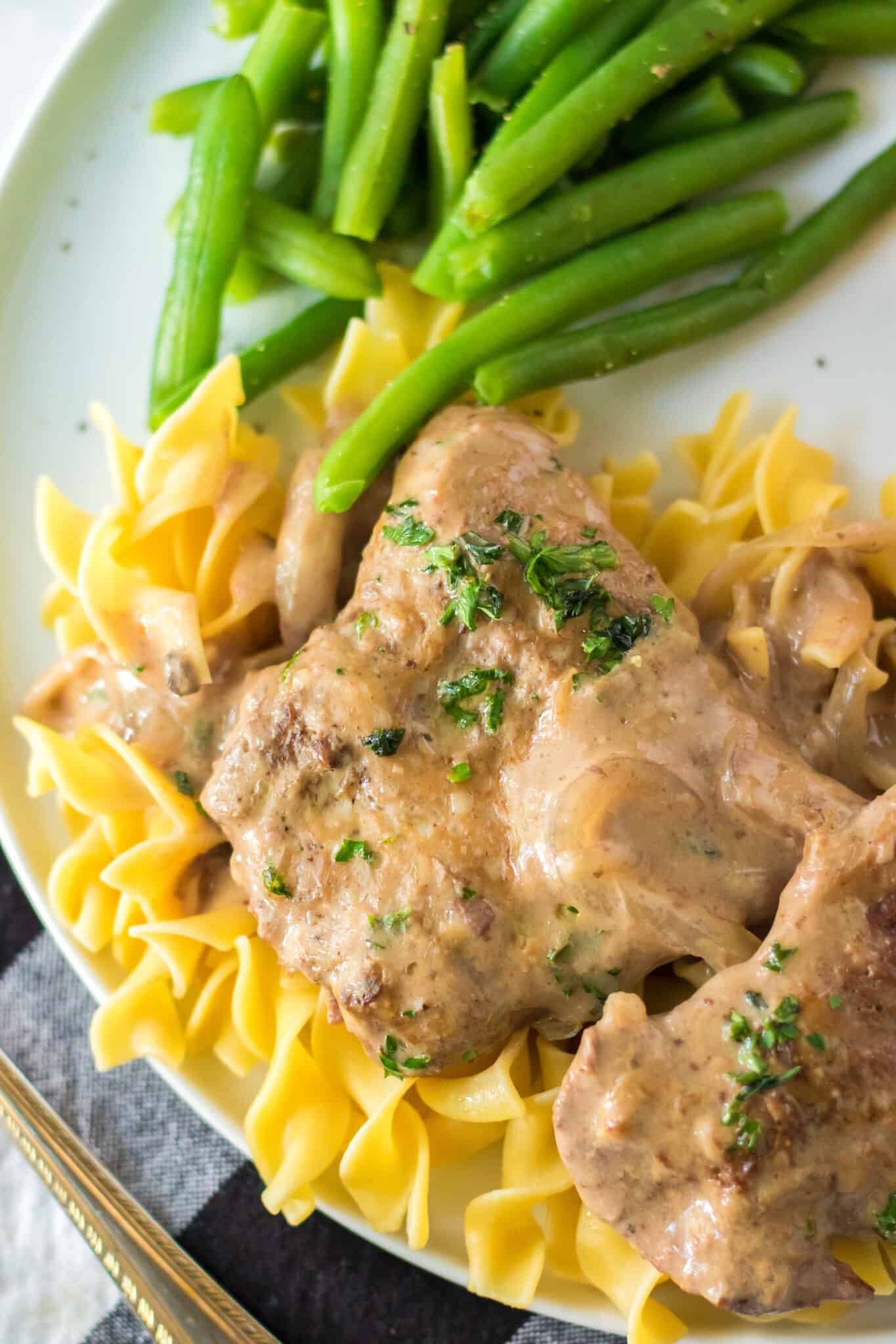 Slow Cooker Cube Steak - Moore or Less Cooking