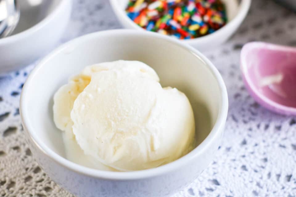 Vanilla Ice Cream - Moore or Less Cooking