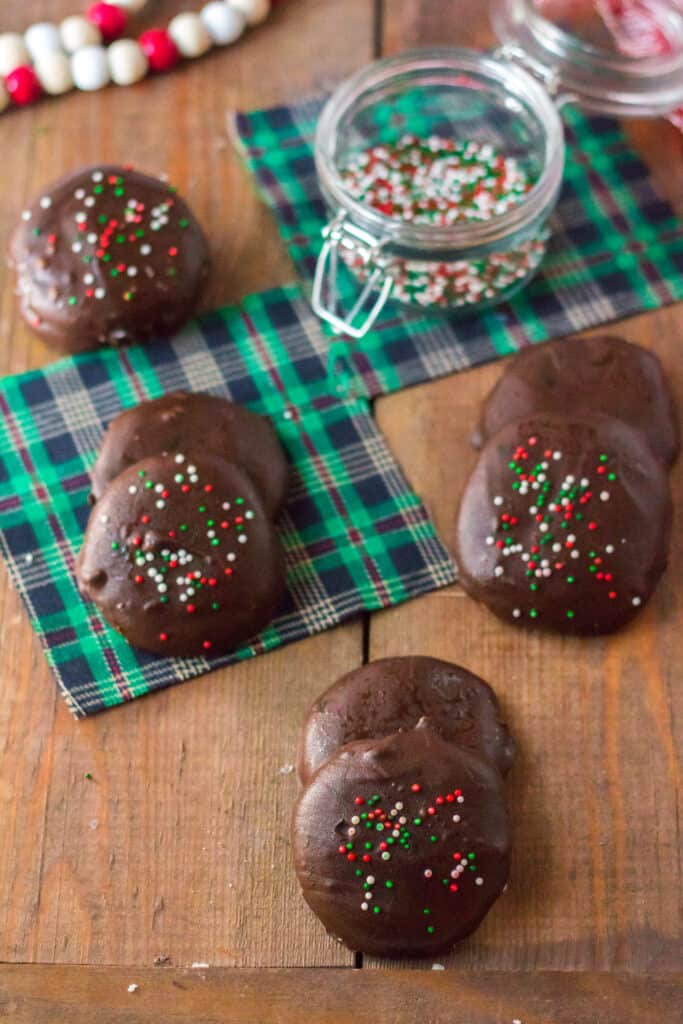 Homemade Peppermint Patties - Moore or Less Cooking