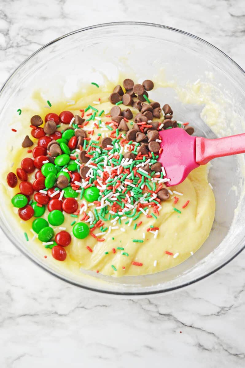 Christmas Cake Mix Cookies - Moore or Less Cooking