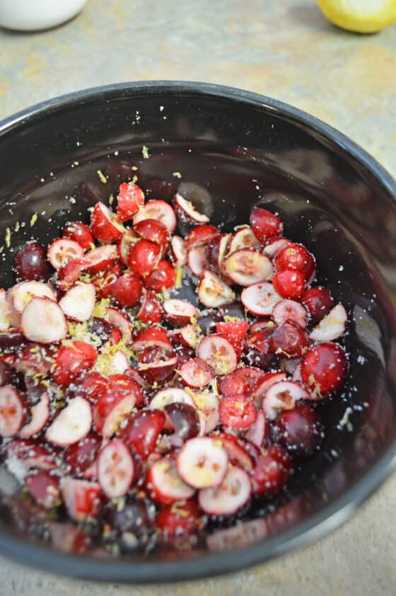 Lemon Cranberry Muffins - Moore or Less Cooking