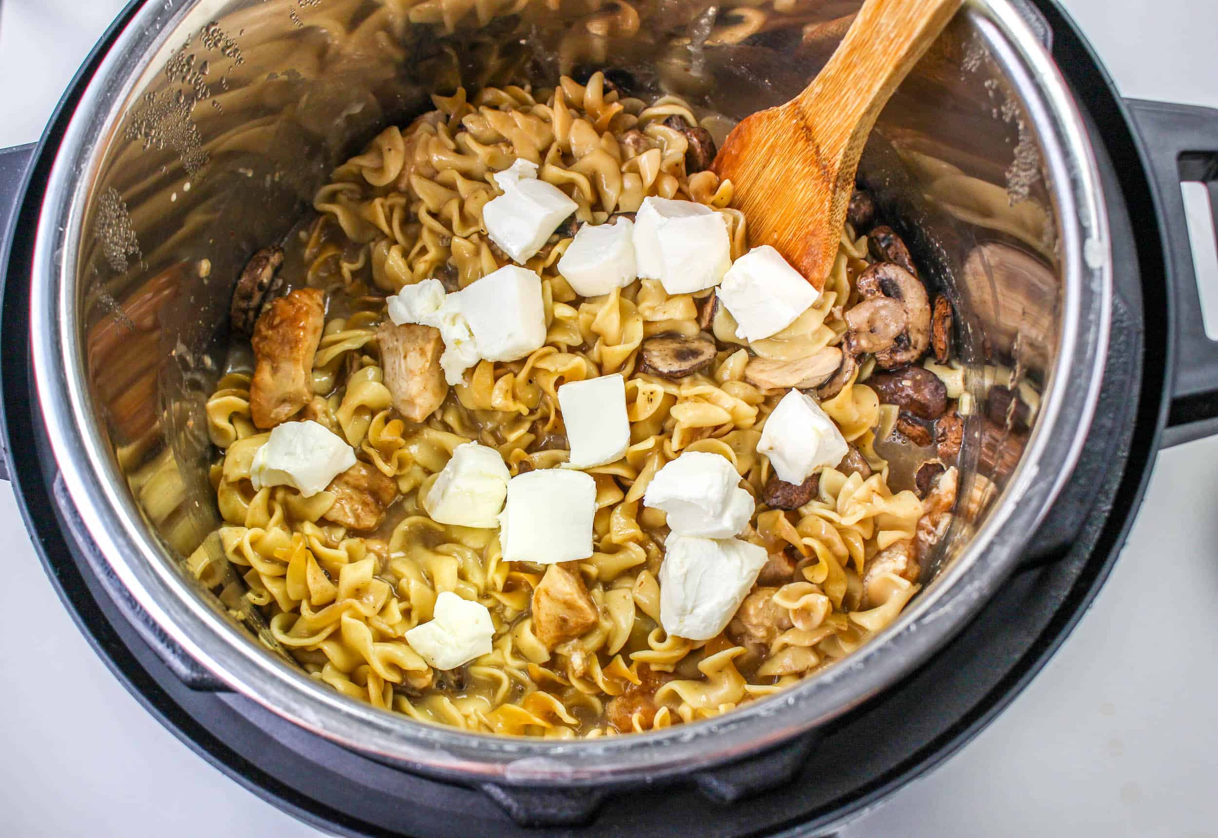 Instant Pot Chicken Stroganoff - Moore or Less Cooking