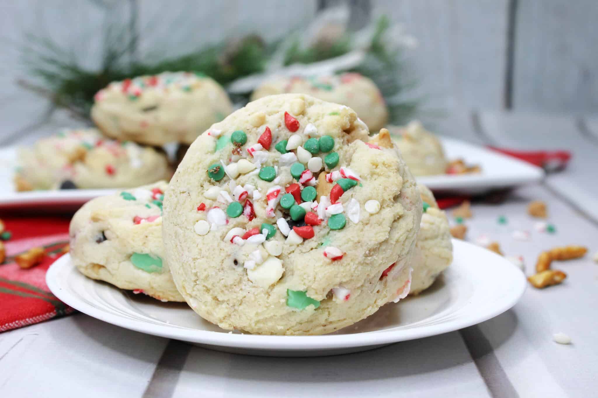Santa's Trash Cookies - Moore or Less Cooking