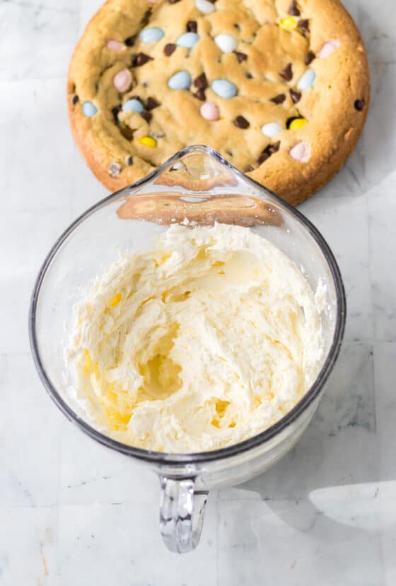 Easter Cookie Cake - Moore or Less Cooking