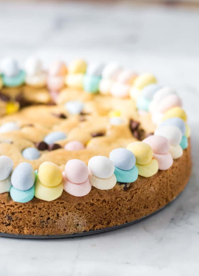 Easter Cookie Cake - Moore or Less Cooking