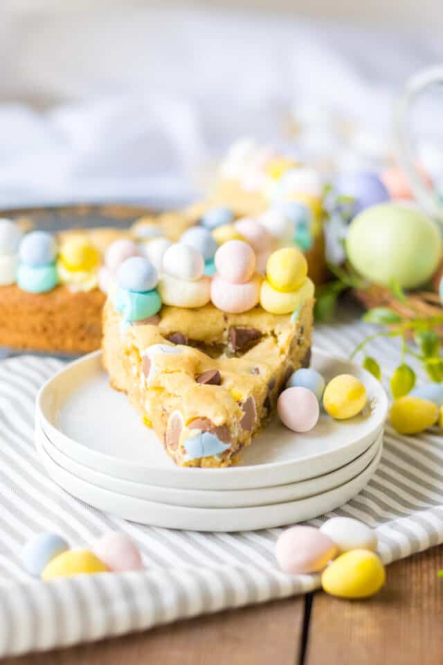 Easter Cookie Cake - Moore or Less Cooking