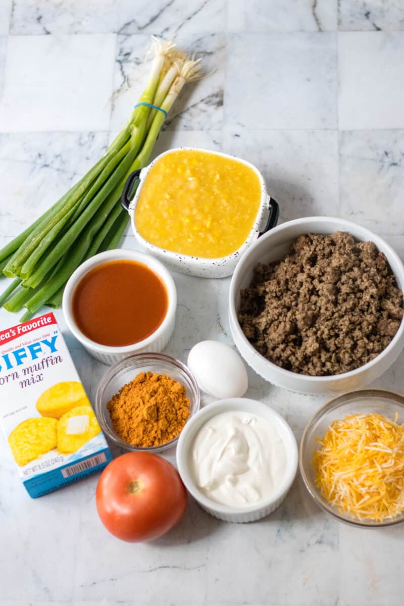 Tamale Casserole - Moore or Less Cooking