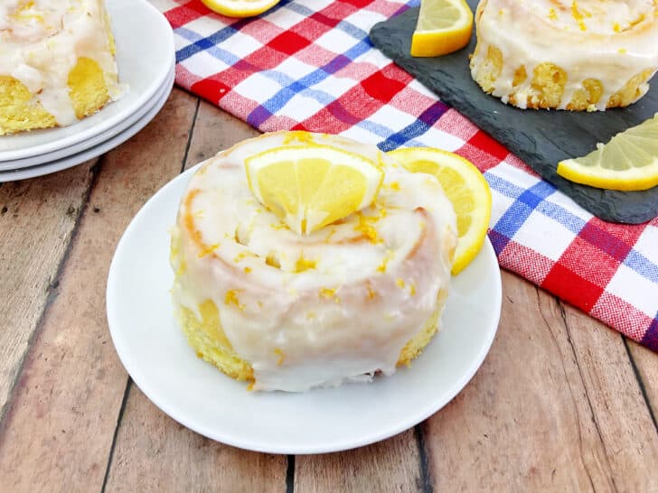 Lemon Sweet Rolls - Moore or Less Cooking