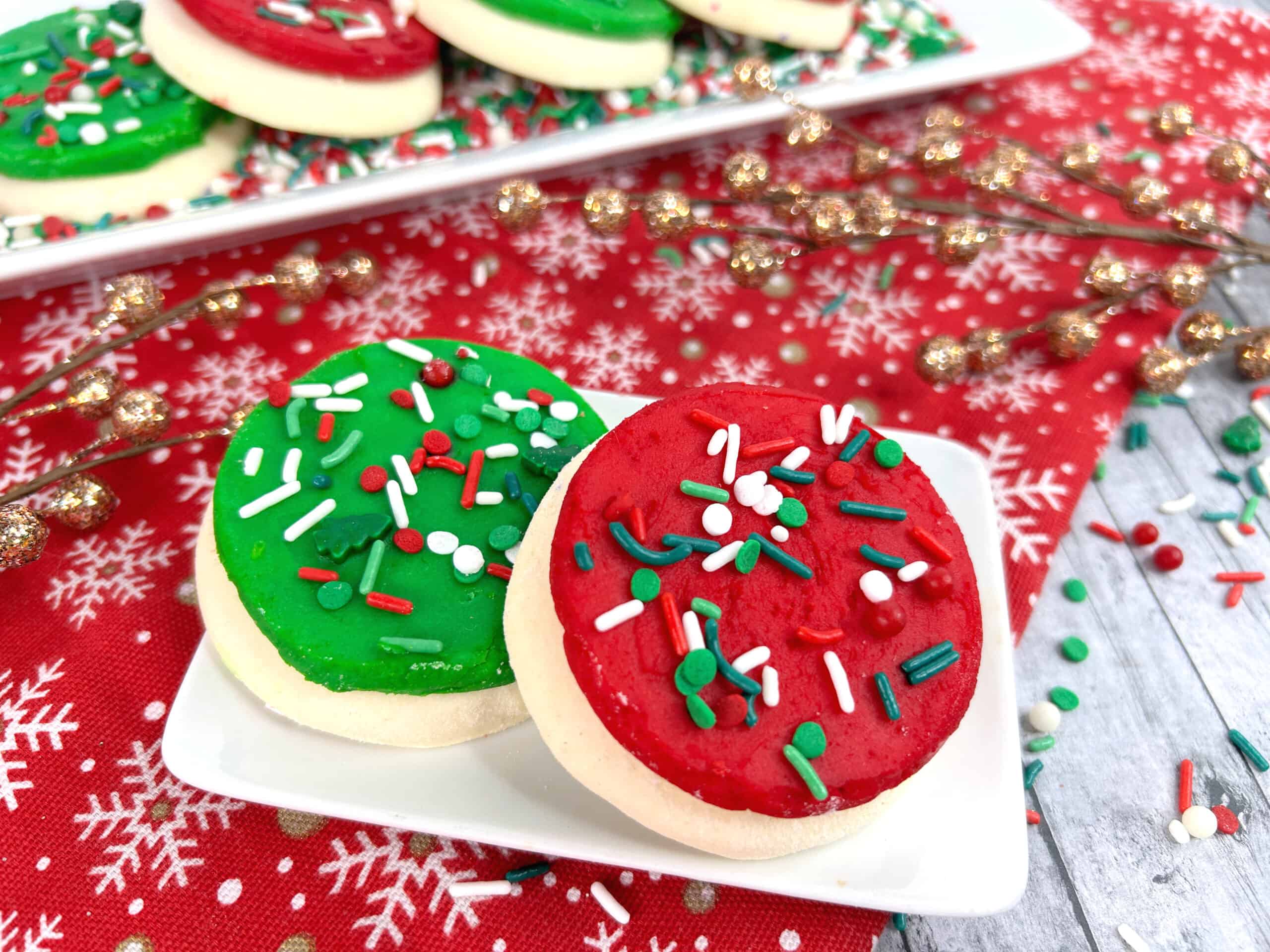 Holiday Lofthouse Cookies - Moore or Less Cooking