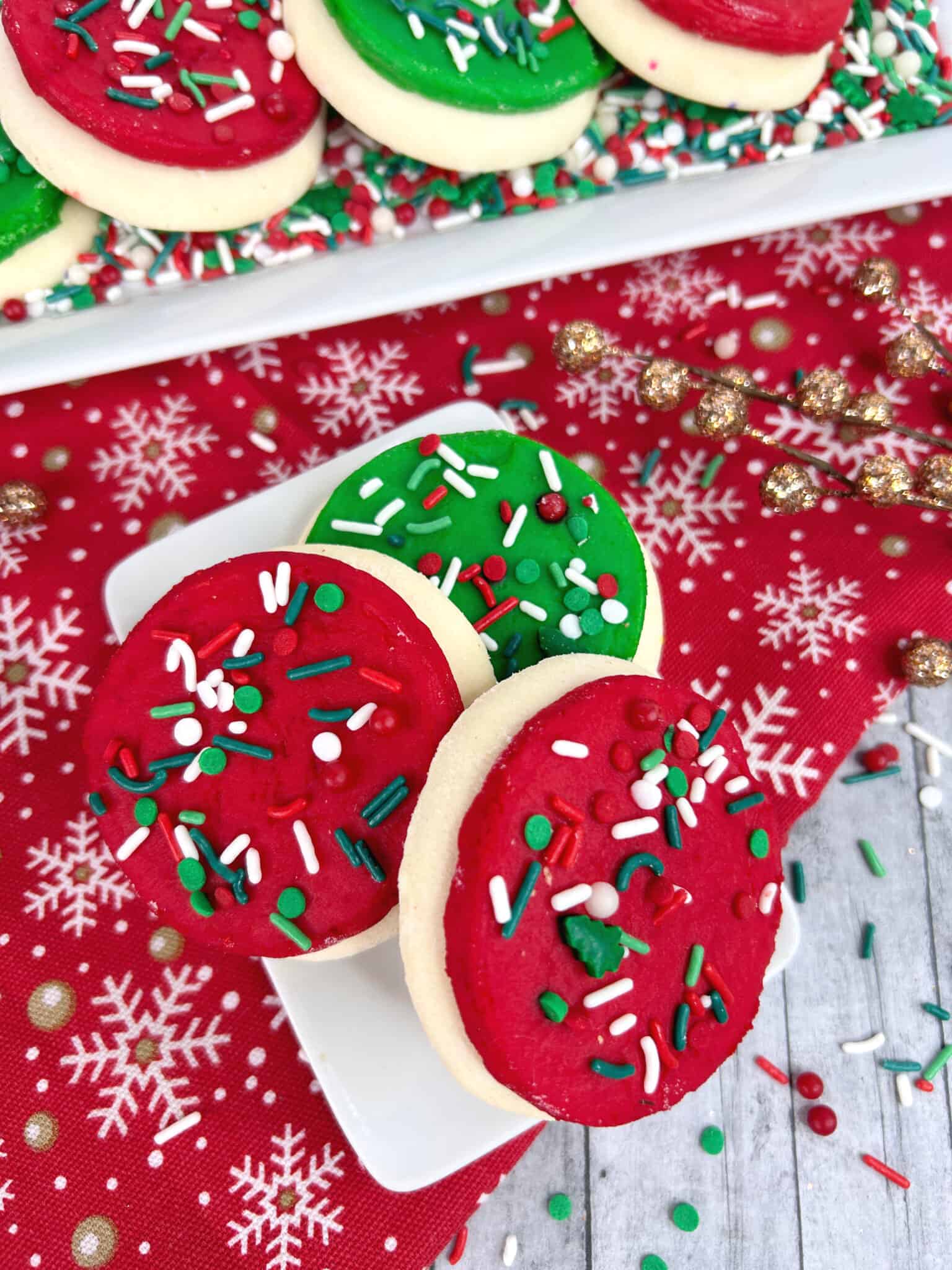 Holiday Lofthouse Cookies - Moore or Less Cooking
