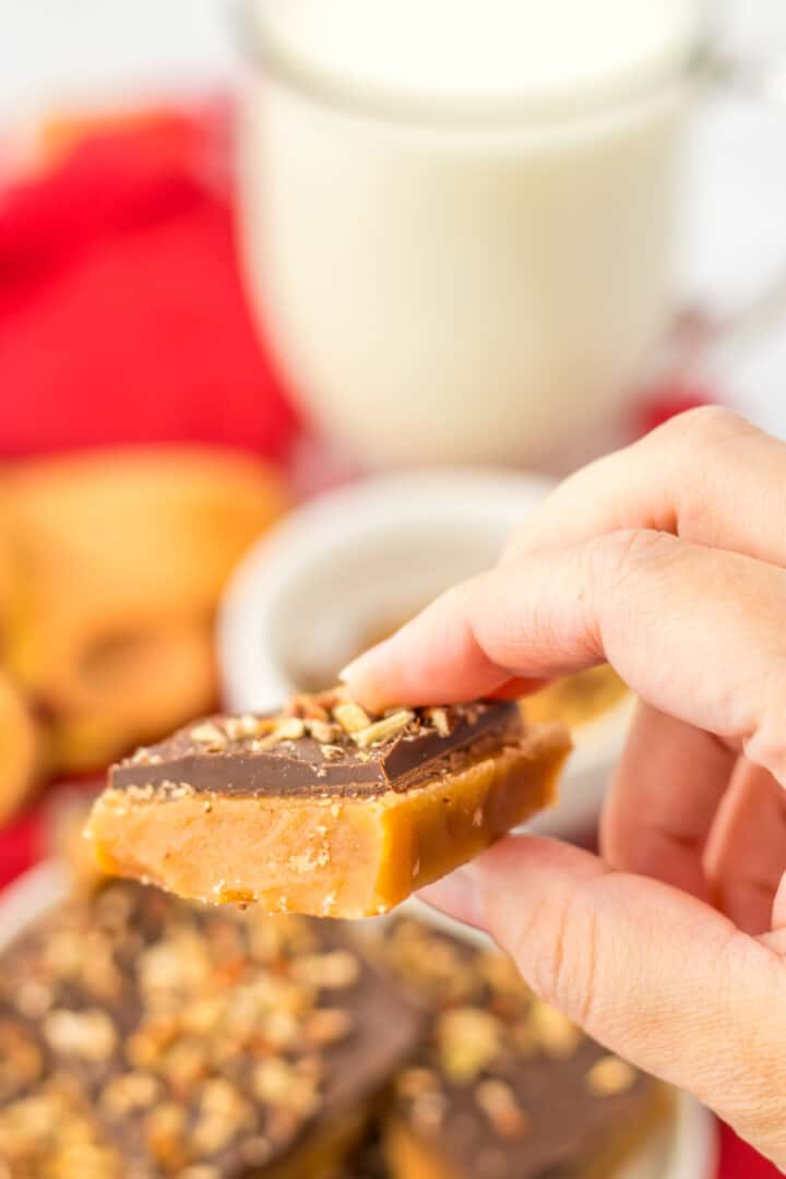 Classic English Toffee - Moore or Less Cooking