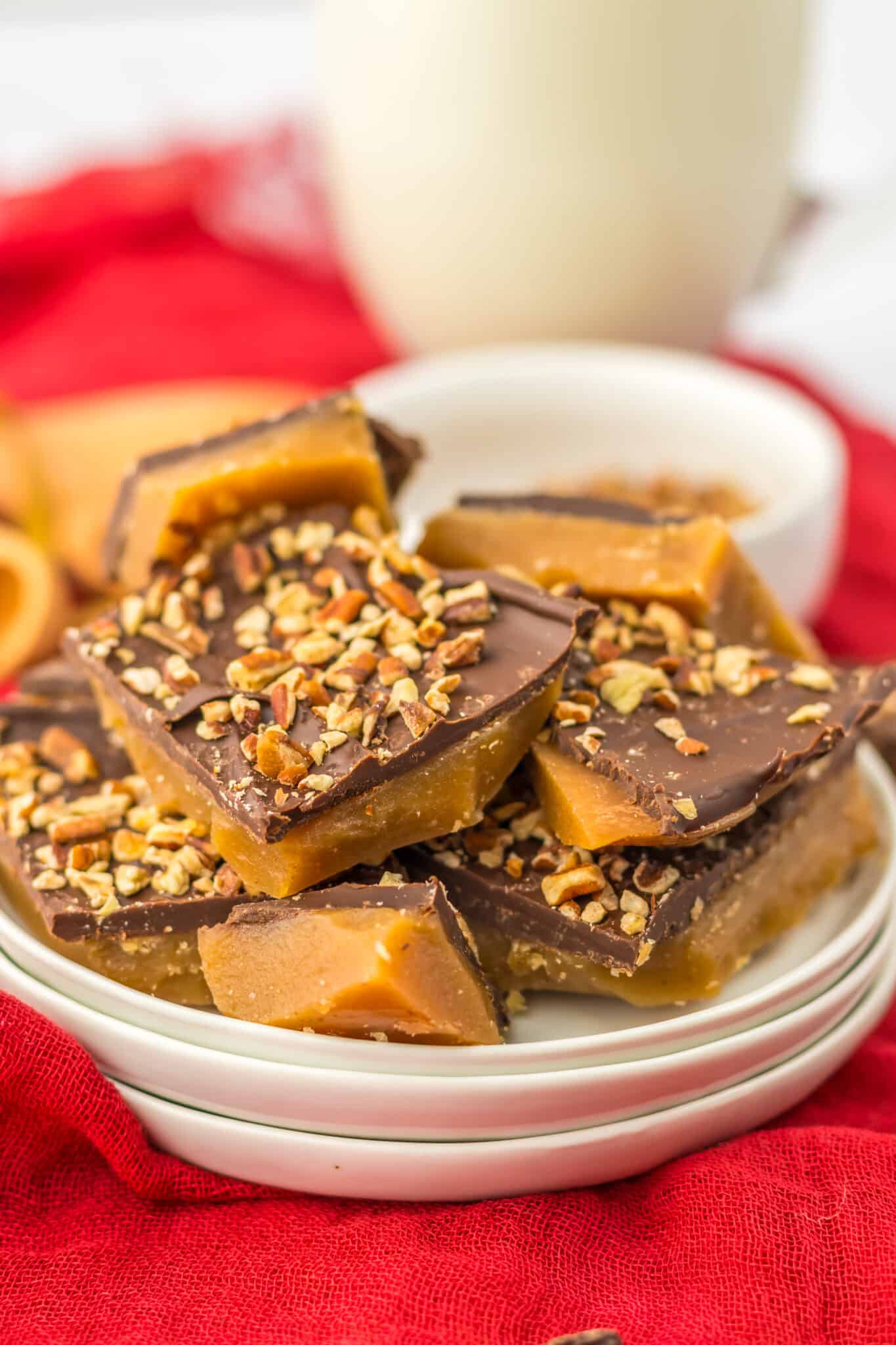 Classic English Toffee - Moore or Less Cooking